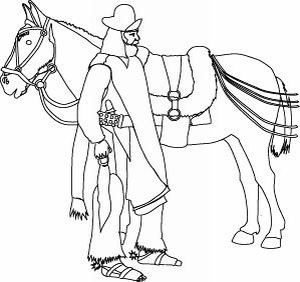 Gaucho From Argentina Coloring Pages Coloring Pages